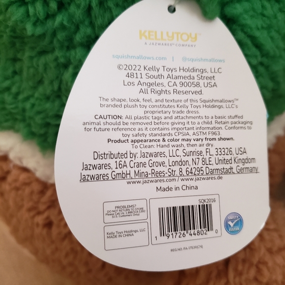 Kellytoy | Other | 2 Fuzzy Avery The Mallard Duck Plush Squishmallow ...